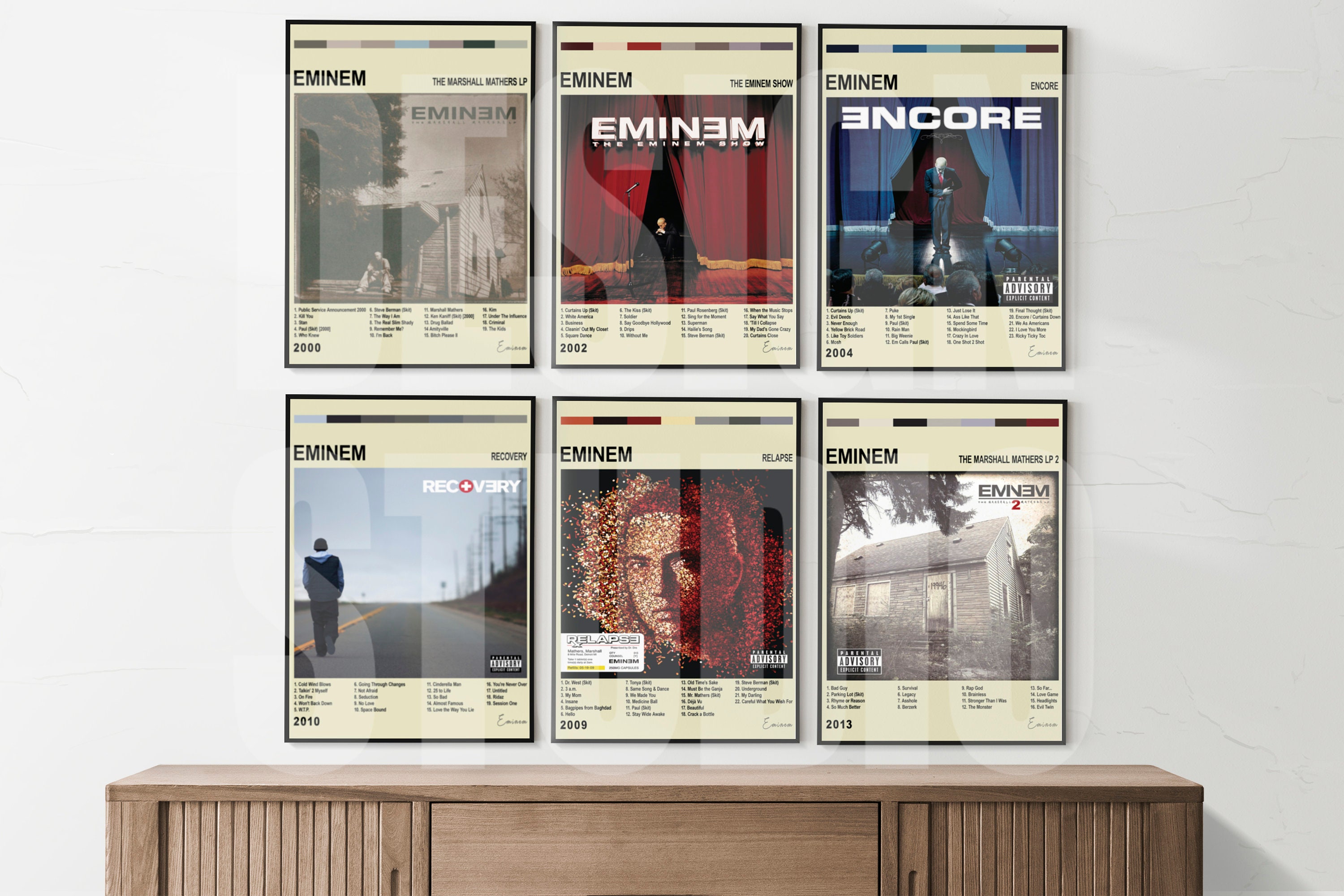 Eminem Album Art
