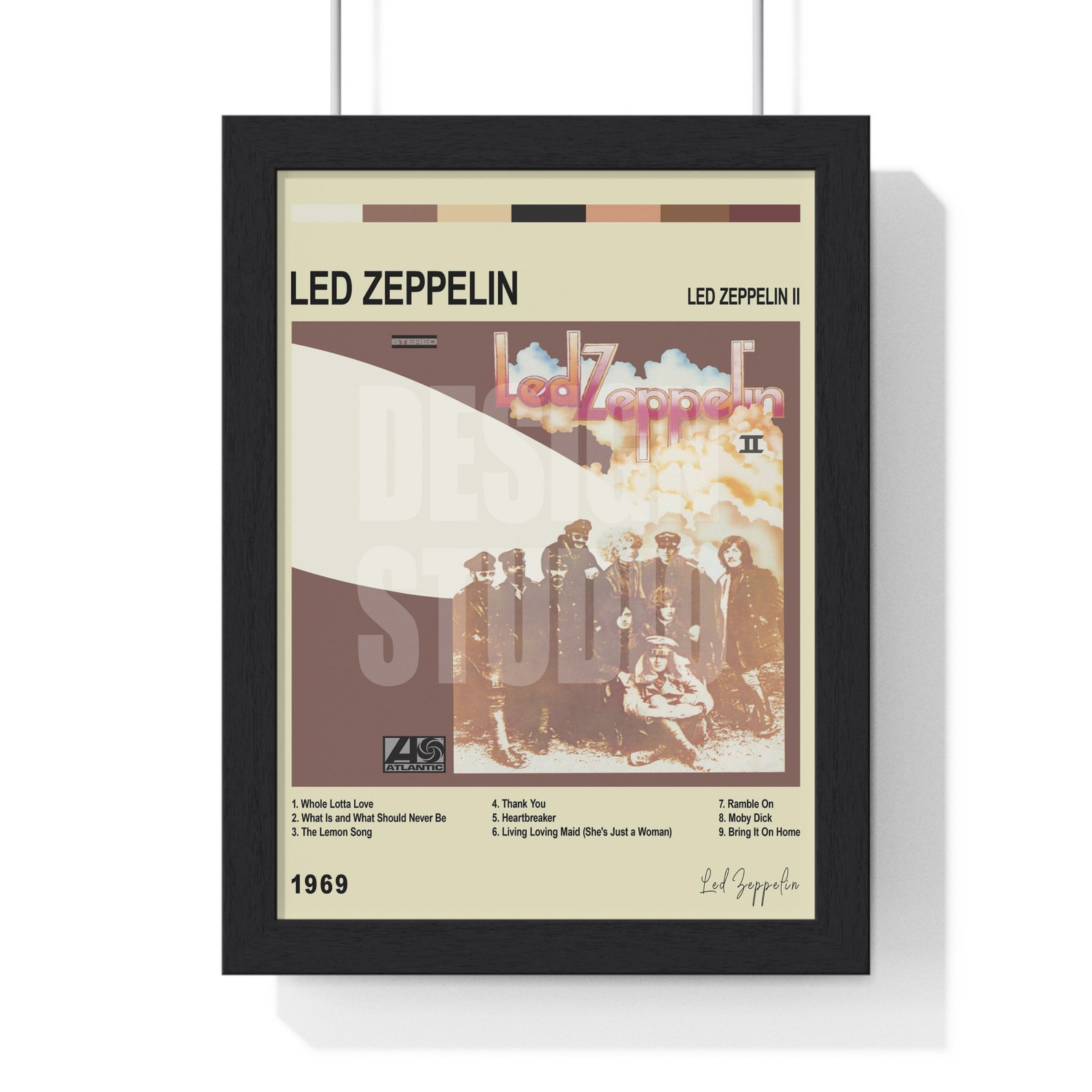 Led Zeppelin Album Cover Poster Print Pop Culture Art Music Fan Gift ...