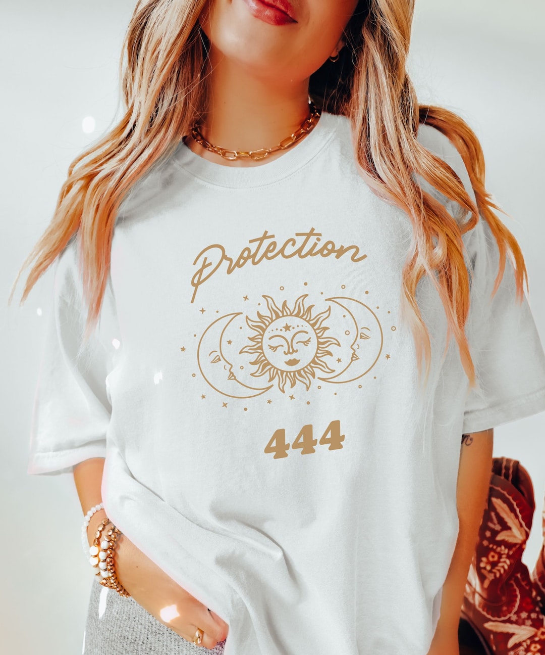 444 Angel Number Shirt, Spiritual Shirts, Gift for Her, Angel Number ...