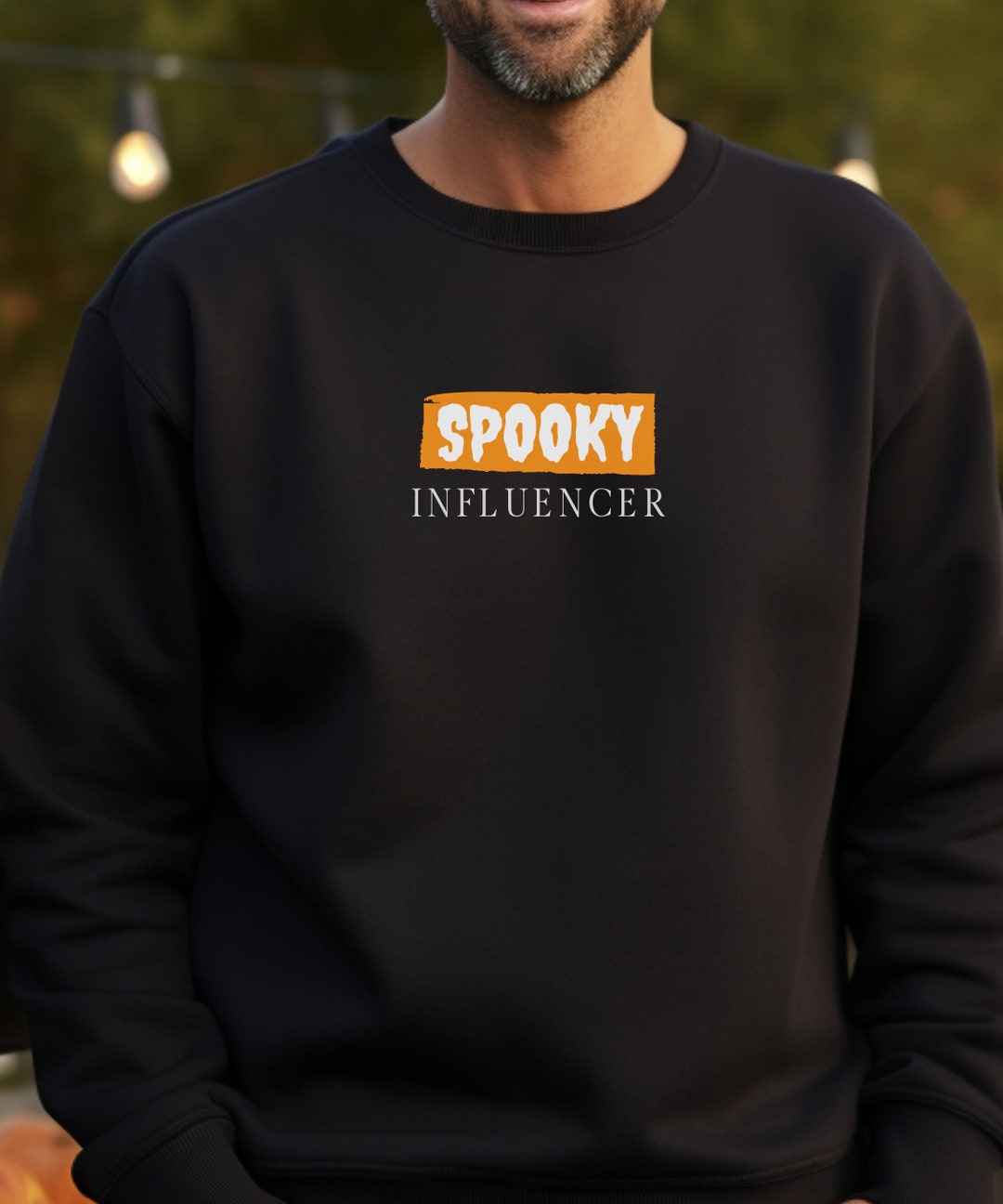 Spooky Influencer Halloween Sweats, Halloween Sweatshirt, Fall Clothing ...