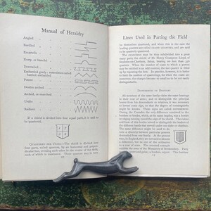 Antique Illustrated History Book, Manual of Heraldry With 350 ...