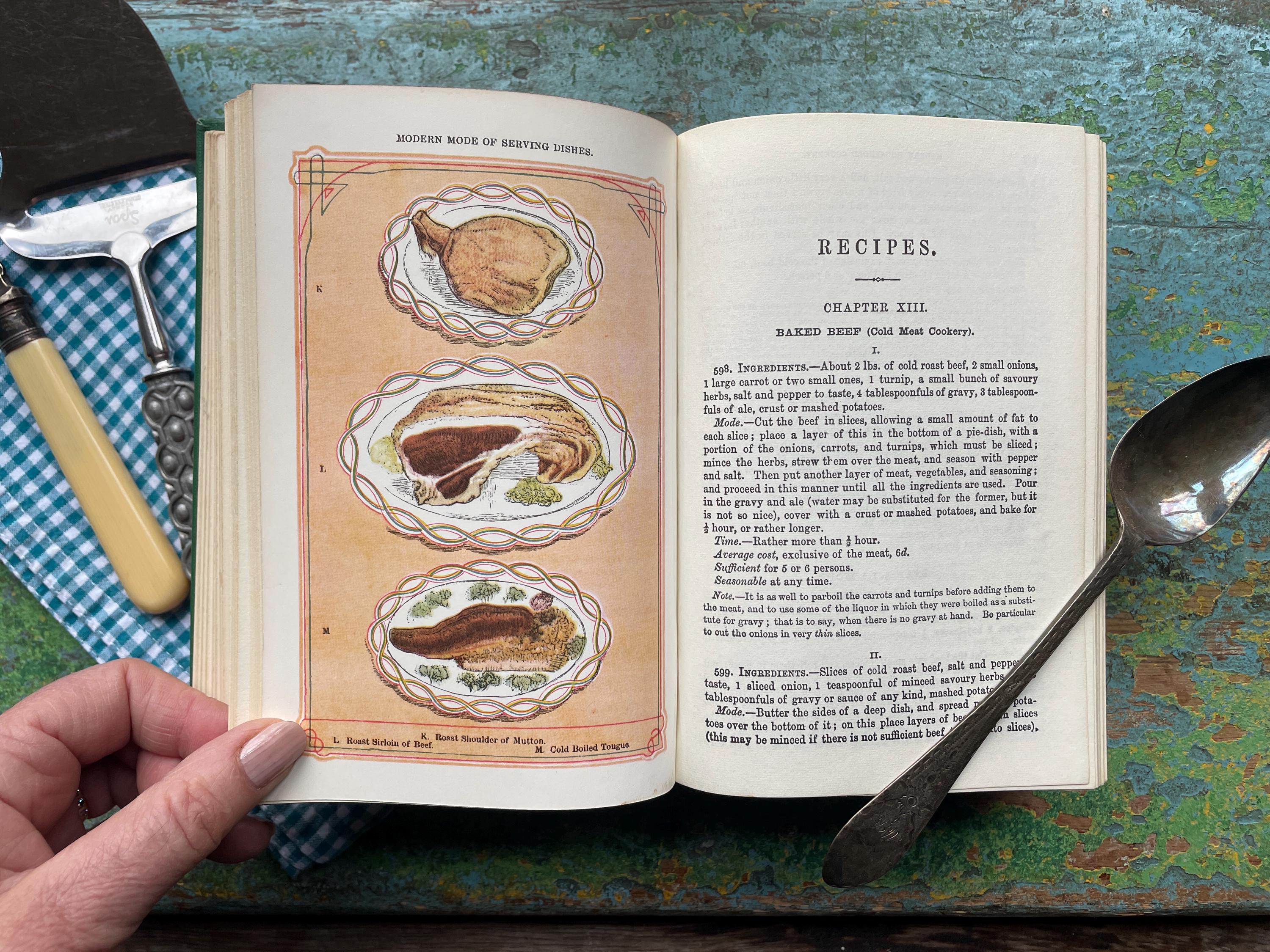 Mrs Beetons Cookery Book, Book of Household Management, 1971 Facsimile ...