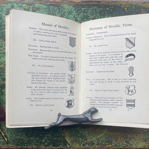 Antique Illustrated History Book, Manual of Heraldry With 350 ...