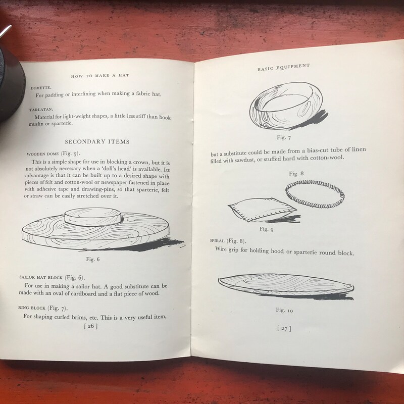 Millinery Book - Etsy