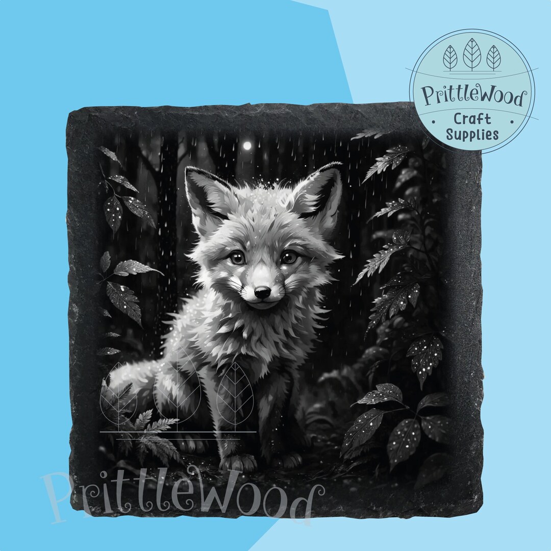 Fox Laser Engrave, Laser PNG File, Lightburn, Xtool, Glowforge, Co2 ...