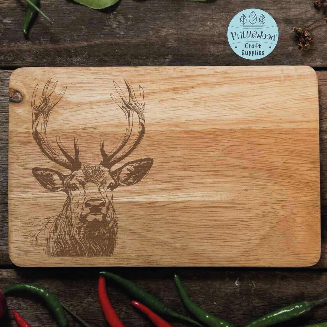 Wise Stag Png, Deer Stag Svg, Glowforge Svg, Lightburn File, Laser ...