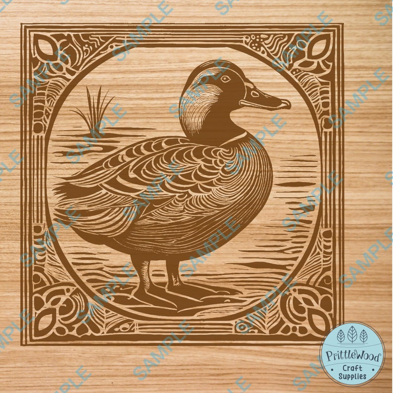 Duck SVG, Laser File, Laser PNG, Duck Png, Engraving File, Glowforge ...