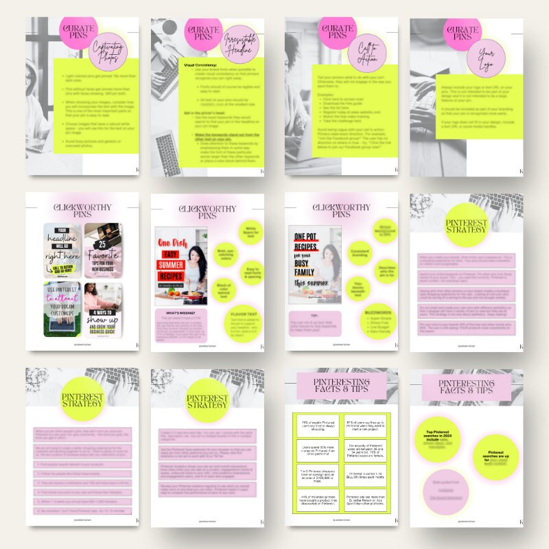 Pins to Profits Playbook Pinterest Guide Make More Sales With Pinterest ...