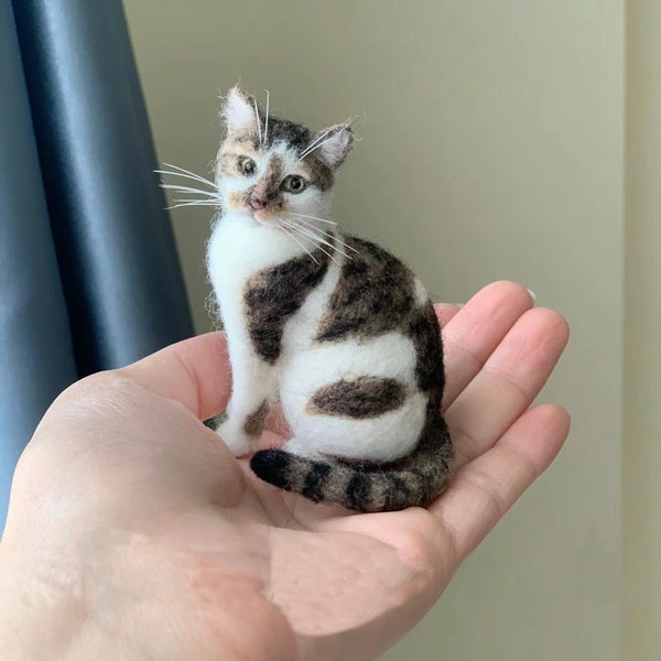 Felt Cat Ornament - Etsy