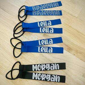 Personalized Pom Pom Name Tags for Cheerleading or Dance. - Etsy