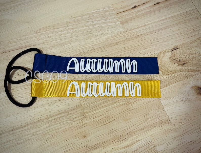 Personalized Pom Pom Name Tags for Cheerleading or Dance. - Etsy