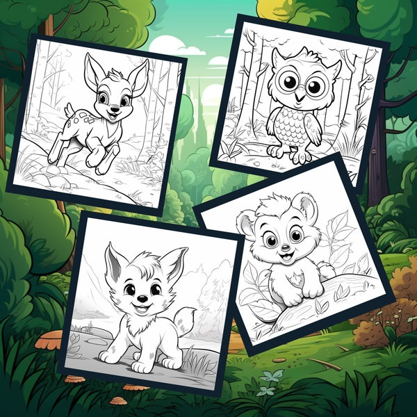 Forest Friends - Etsy