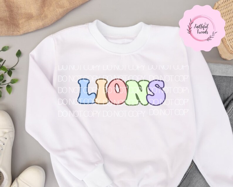 LIONS | Digital Design | SVG - Etsy