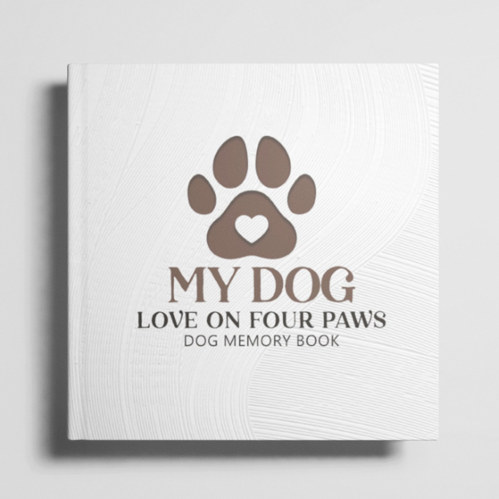 Dog Memory Book - for Dog Lovers and Owner Hardcover Pet Journal for ...