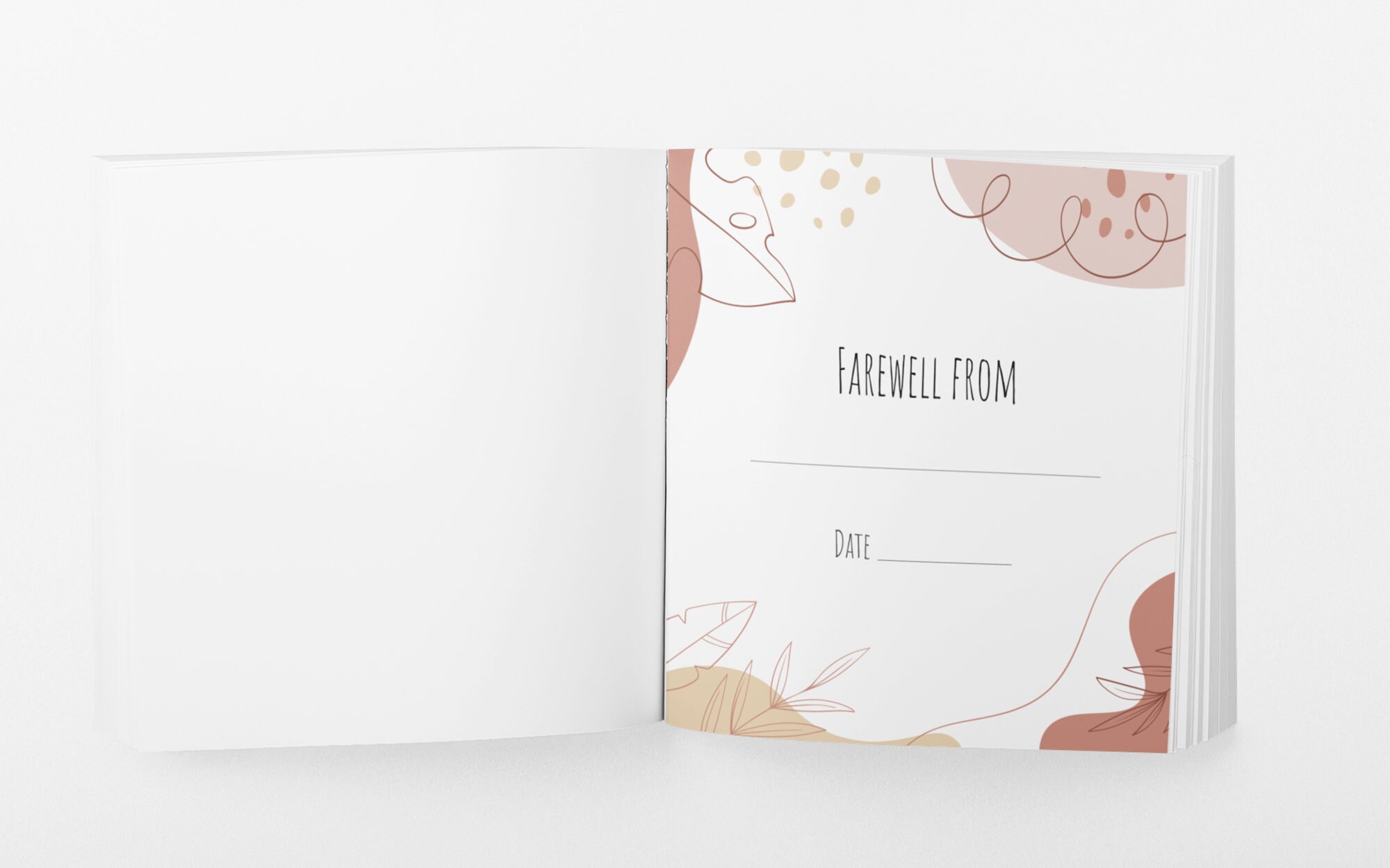 Farewell Book for Coworker - Goodbye Gift - Heartfelt Messages for ...