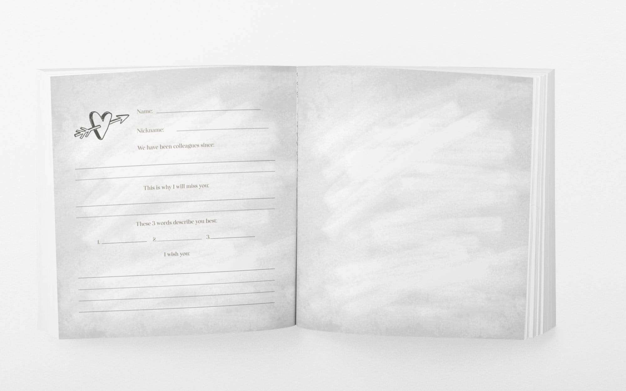 Farewell Book for Coworker - Goodbye Gift - Heartfelt Messages for ...