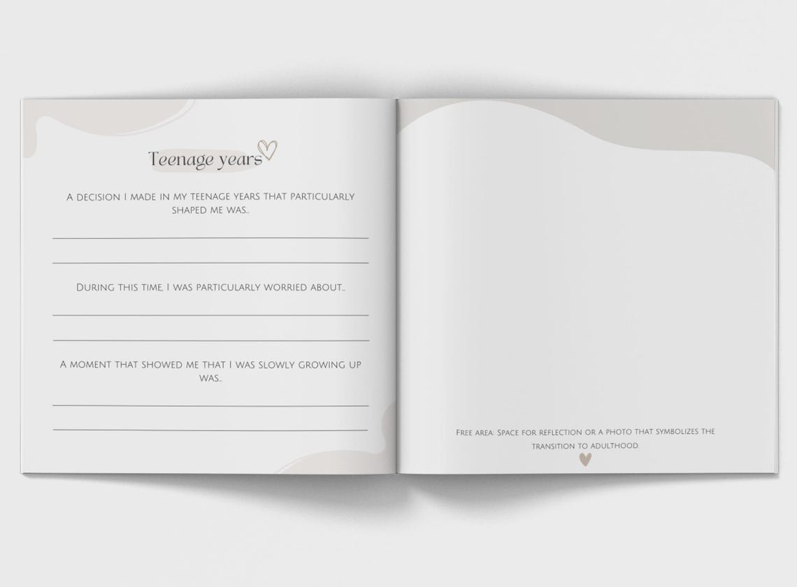 Personalized Grandma Memory Book - Grandmother Grandchild Gift, Custom ...