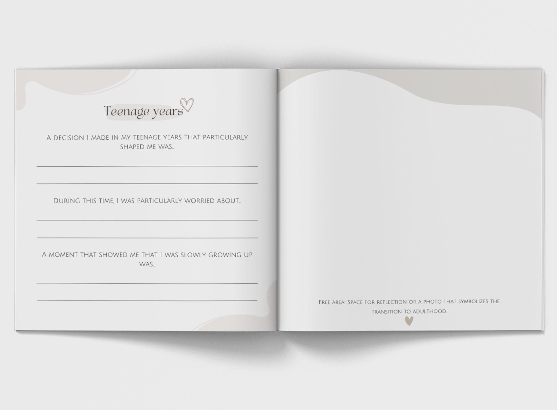 Personalized Grandma Memory Book - Grandmother Grandchild Gift, Custom ...