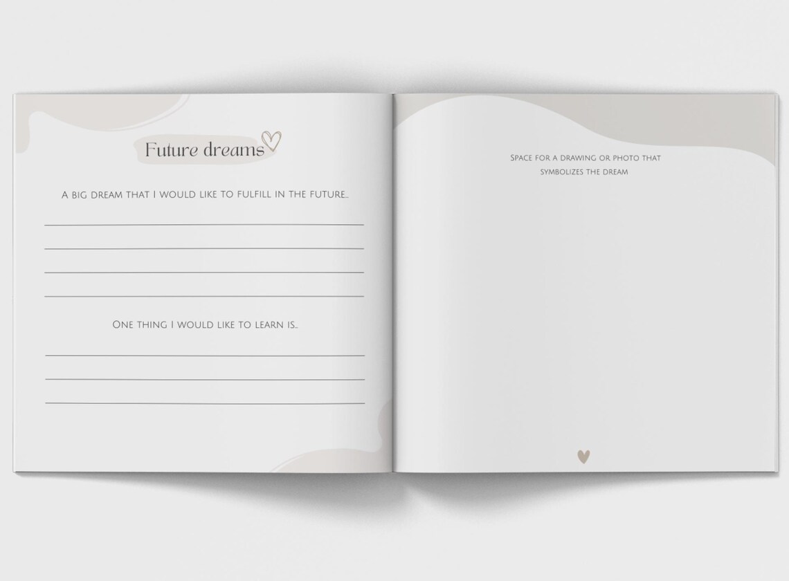 Personalized Grandma Memory Book - Grandmother Grandchild Gift, Custom ...