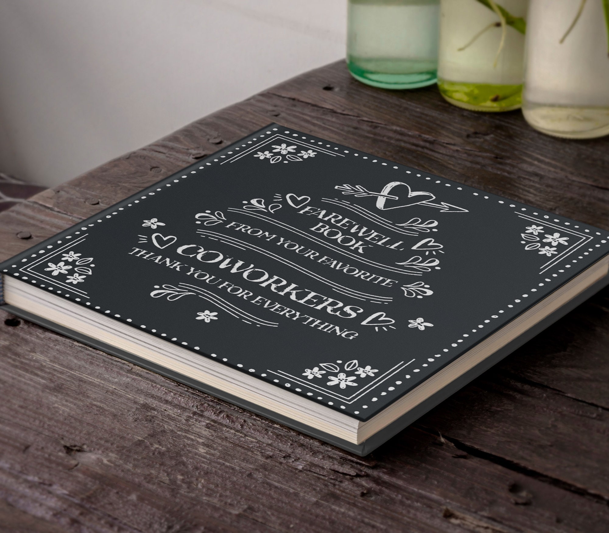 Farewell Book for Coworker - Goodbye Gift - Heartfelt Messages for ...