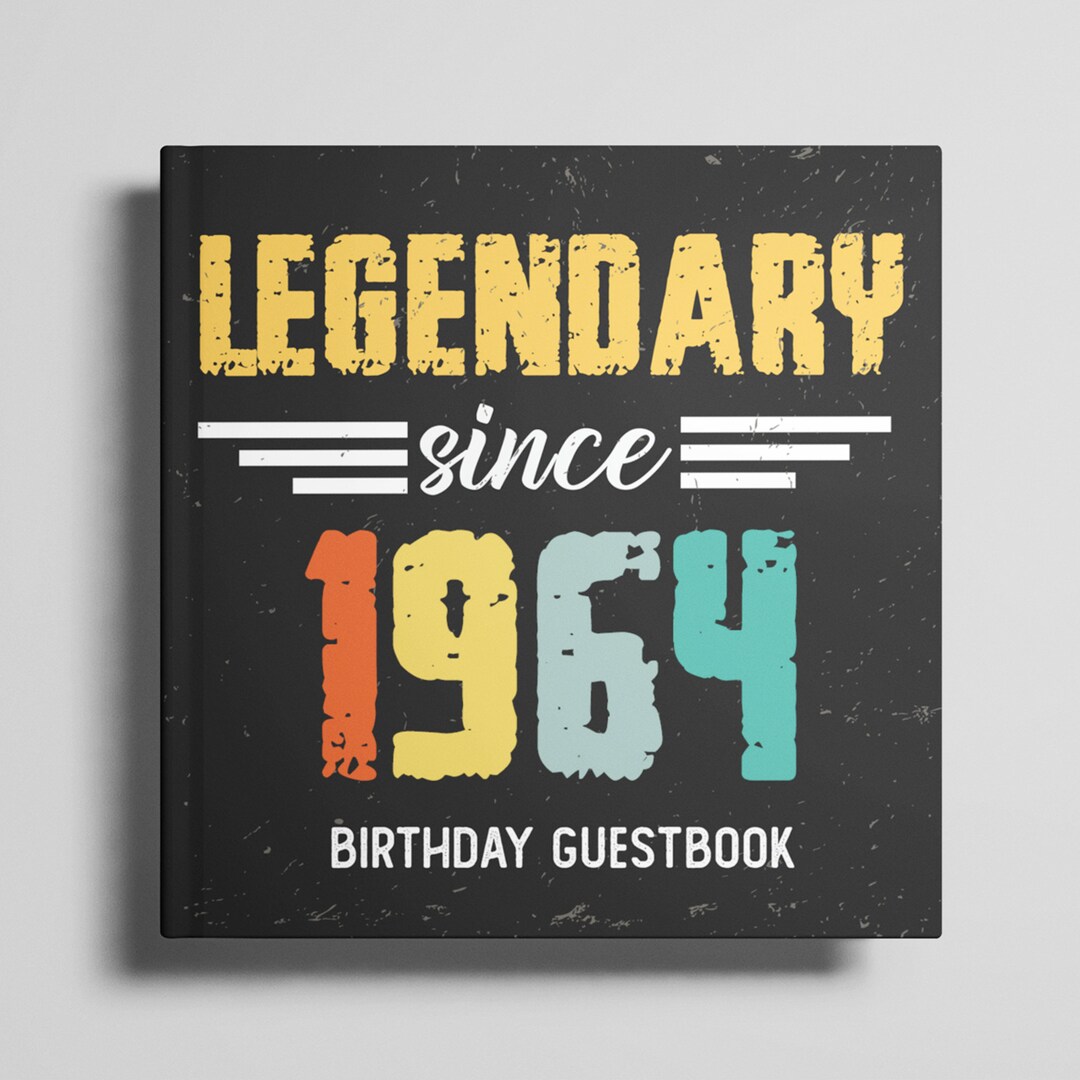 60th Birthday Guest Book 60th Birthday Gift for Him and Her 60th ...