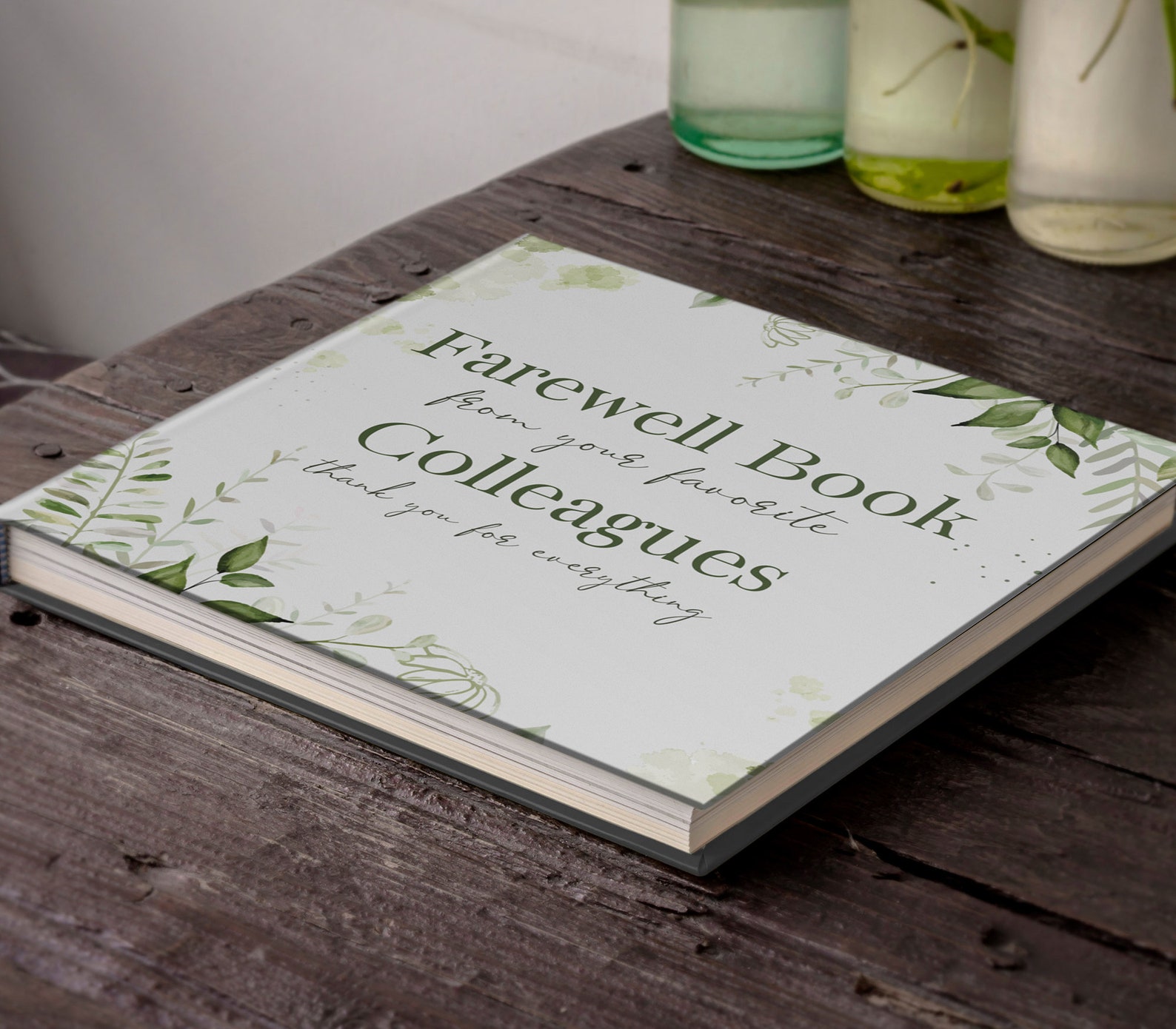 Farewell Book for Colleagues - Colleague Leaving Gift - Heartfelt ...