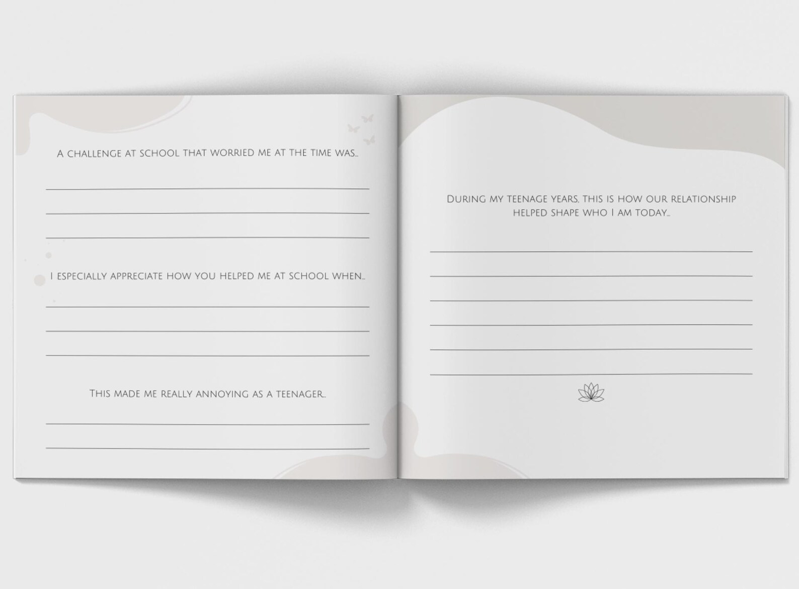 Personalized Grandpa Memory Book - Granddad Grandchild Gift, Custom ...