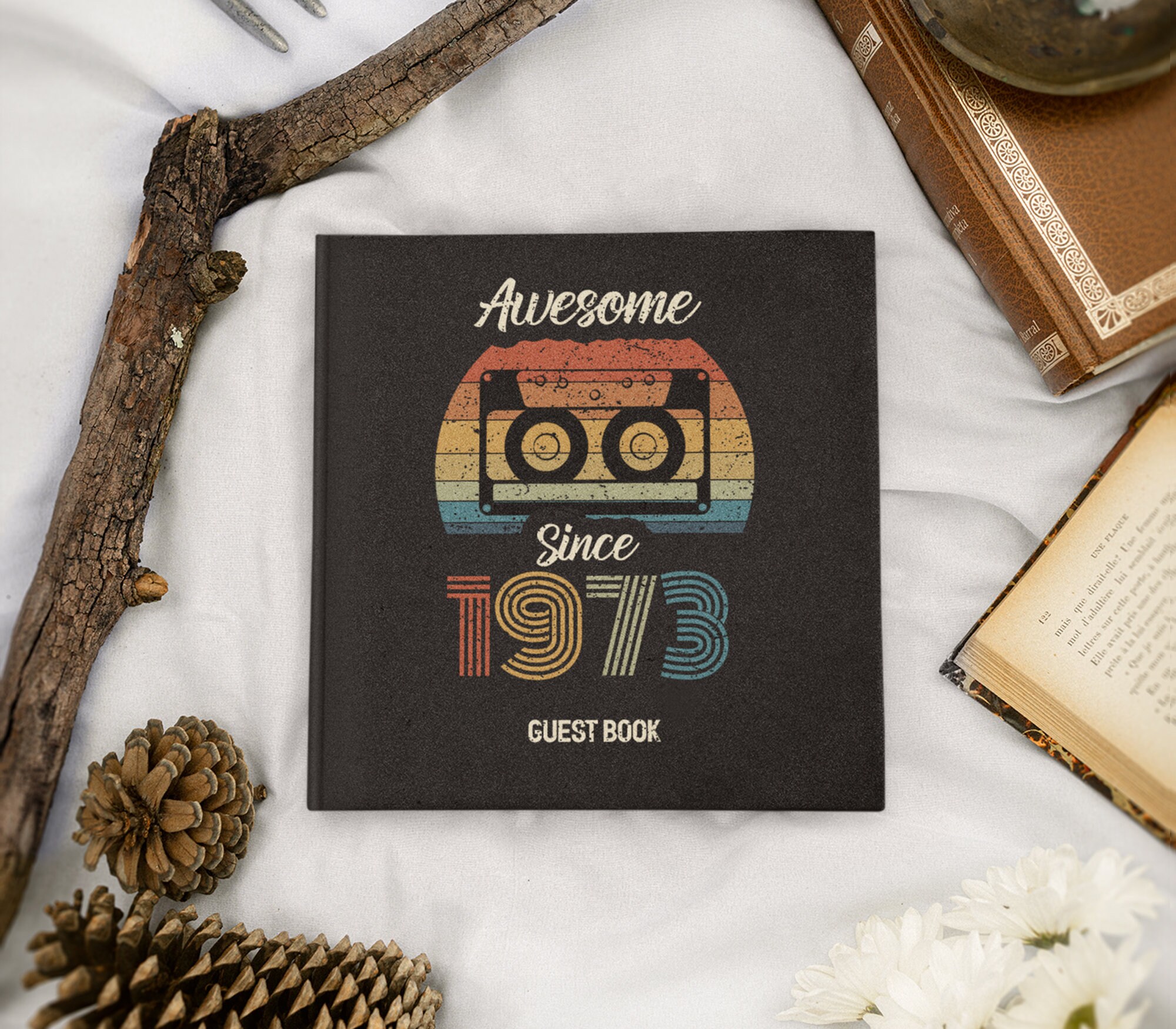 50th Birthday Guest Book 50th Birthday Gift for Him and Her 50th ...