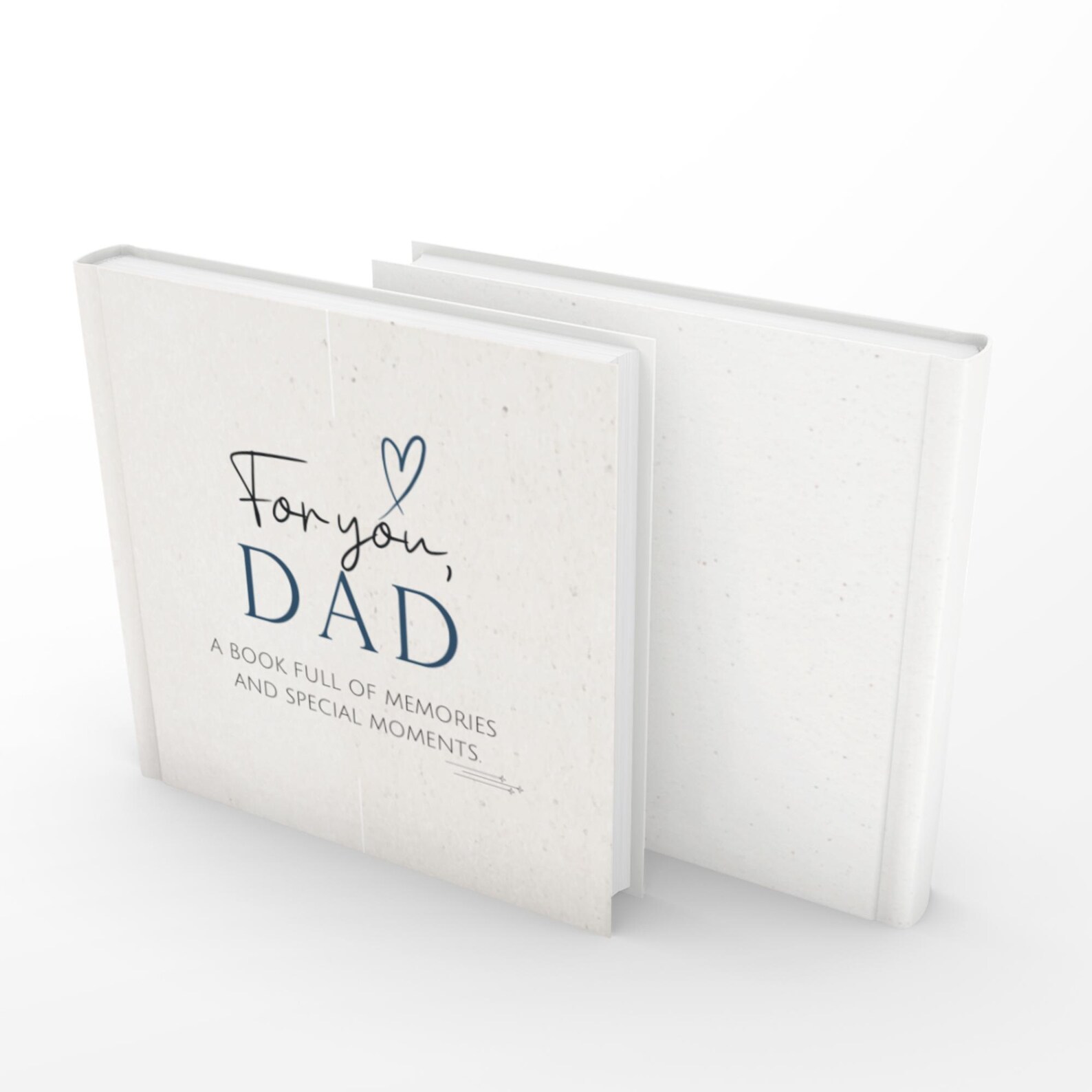 Personalized Dad Memory Book - Father Daughter Gift, Custom Father Son ...