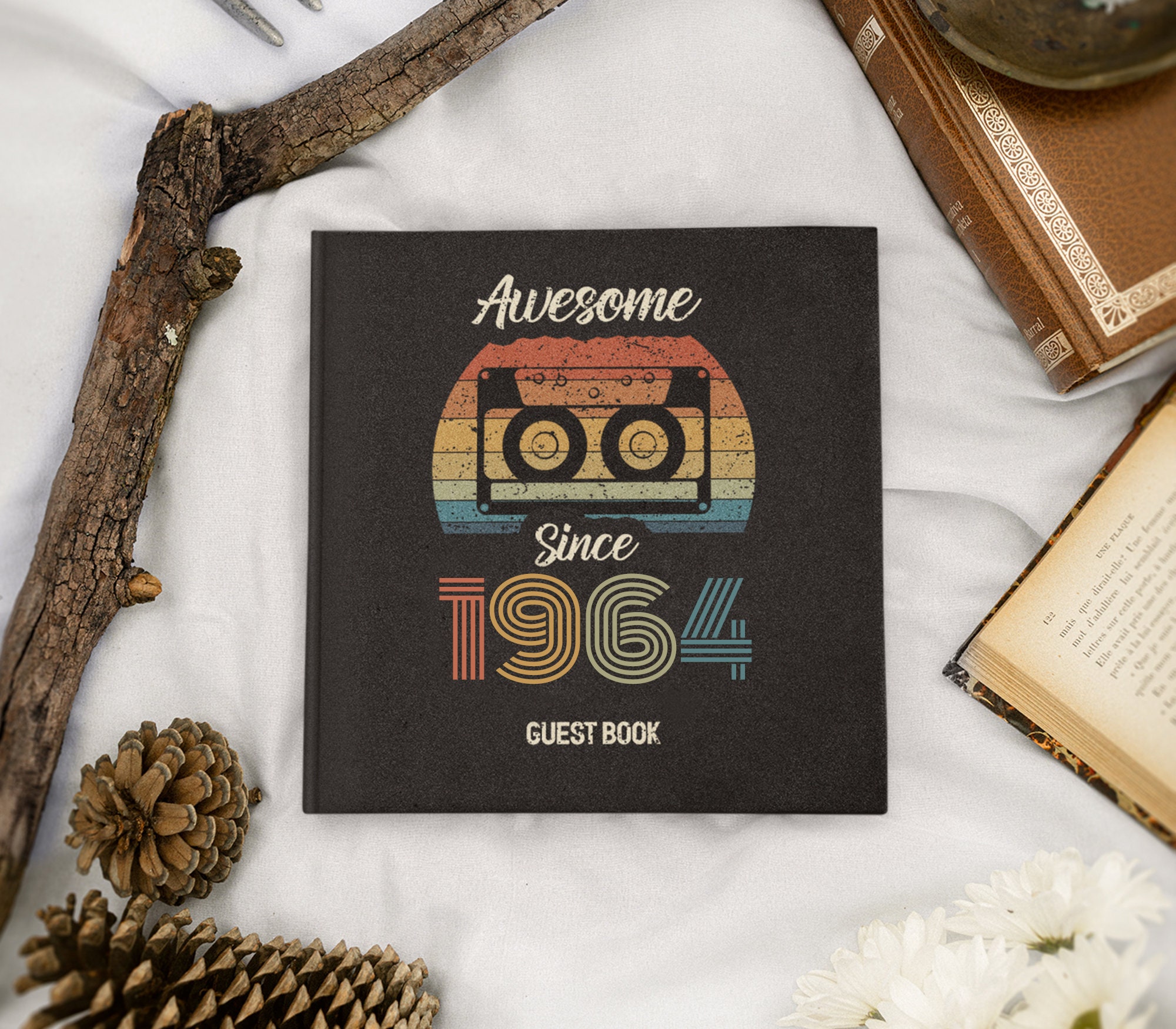 60th Birthday Guest Book 60th Birthday Gift for Him and Her 60th ...