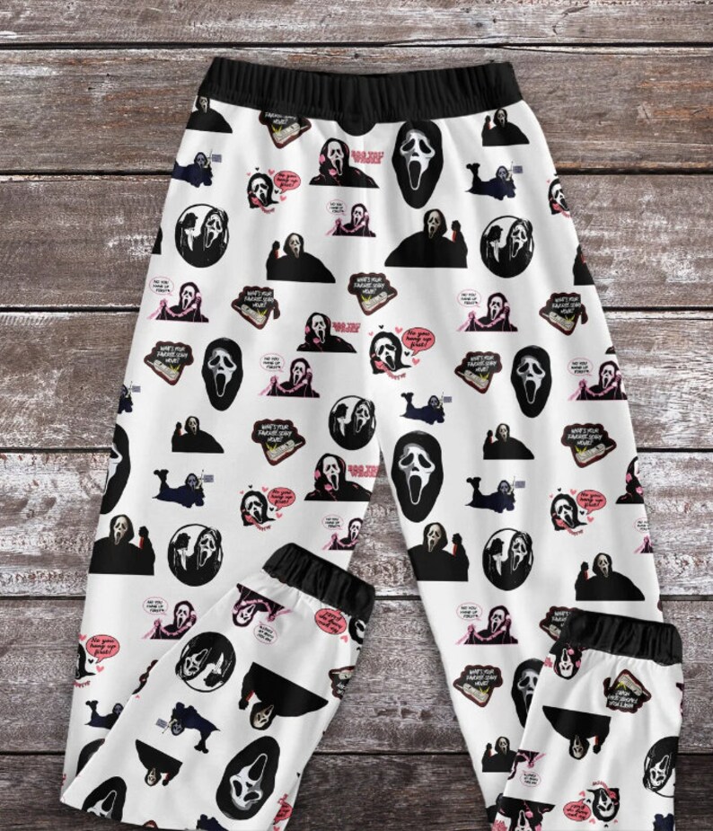 You're Cute When You Scream Ghostface Pajamas Set - Etsy Australia