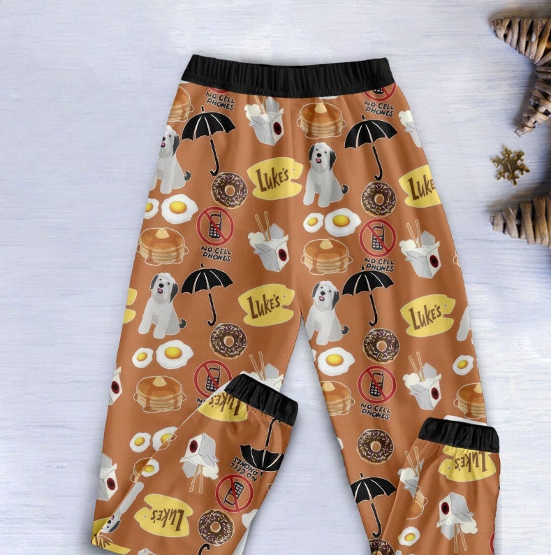 Stars Hollow Gilmore Girls Pajamas Set Gilmore Girls - Etsy Canada