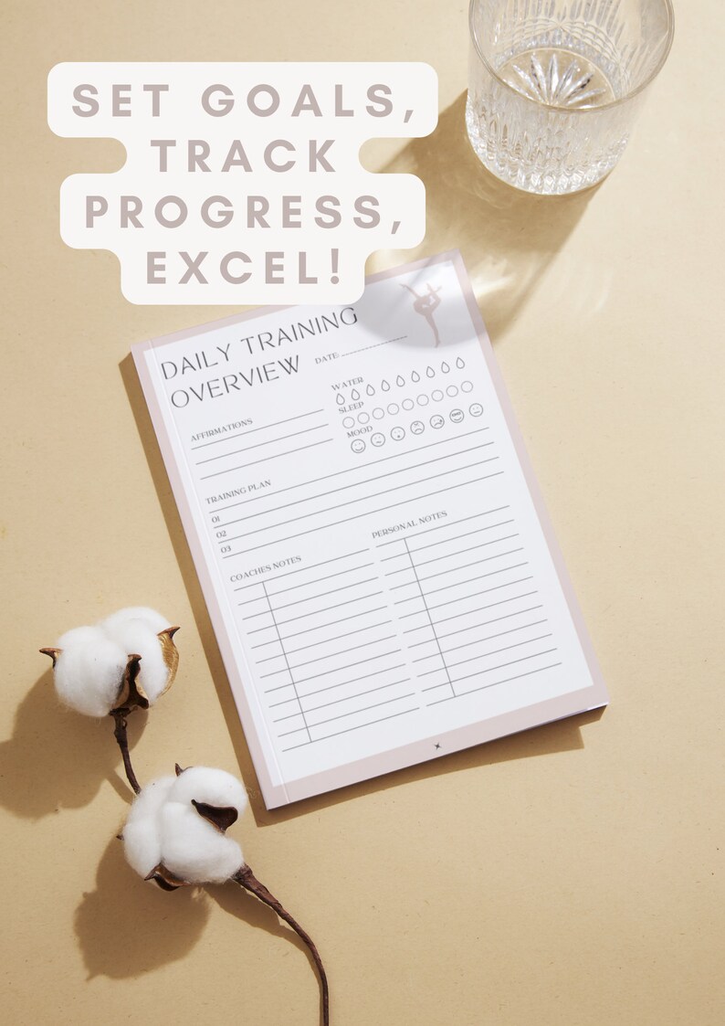 10+ Page Digital and Printable Gymnastics Training Planner | Gymnastics ...