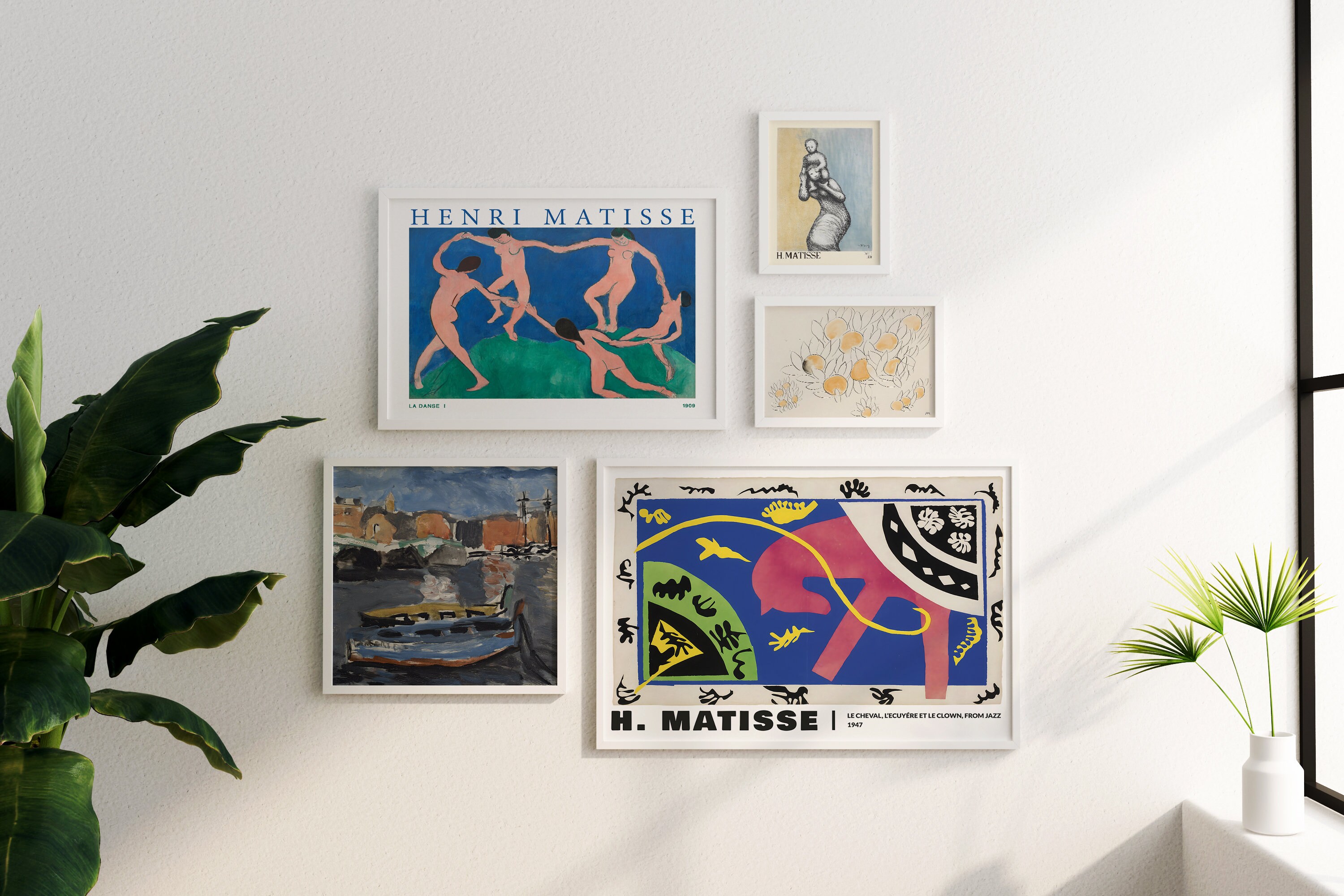70 Henri Matisse ECLECTIC PRINTS, Matisse, Gallery Wall Art Set ...