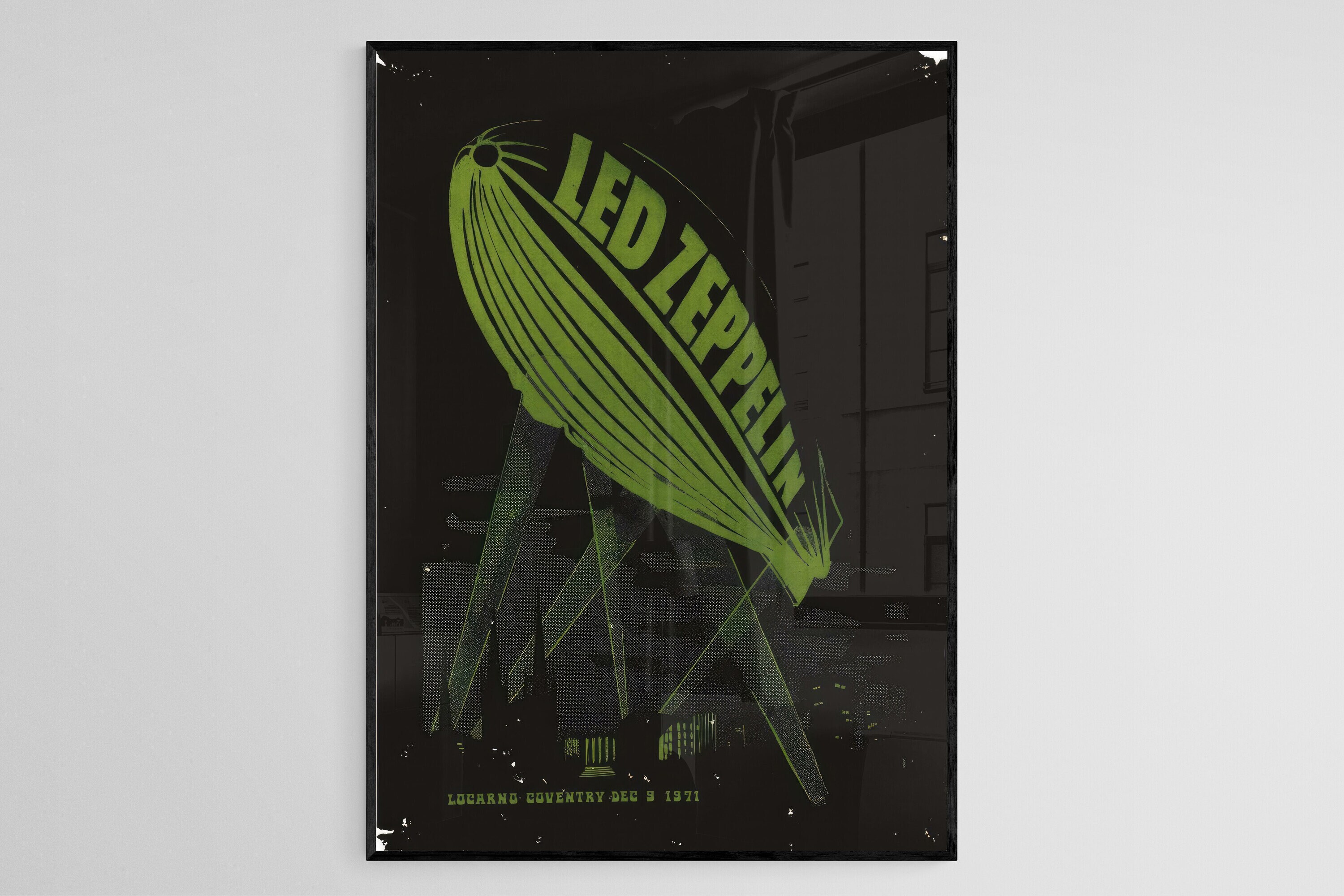 Led Zeppelin Poster, Led Zeppelin Fan Art, Music Wall Art, Led Zeppelin ...