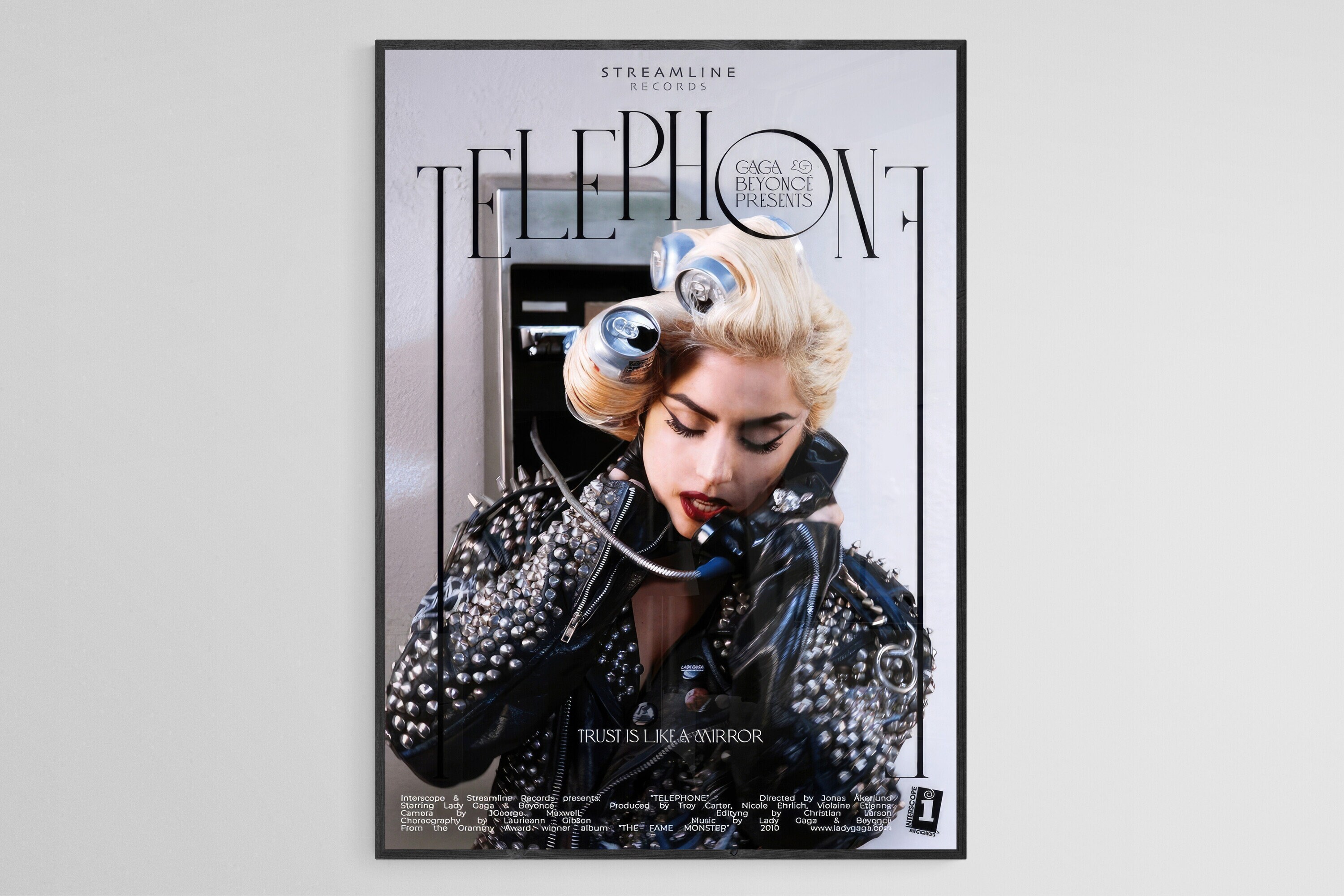 Lady Gaga Telephone Album Cover