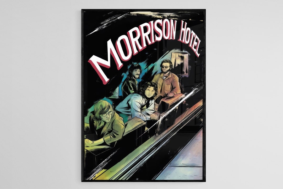 Morrison Hotel Poster the Doors Poster Jim Morrison Poster - Etsy