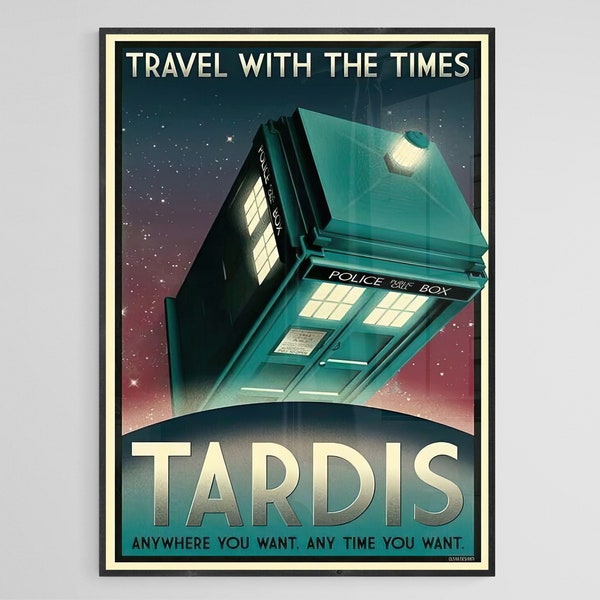 Doctor Who Poster - Etsy