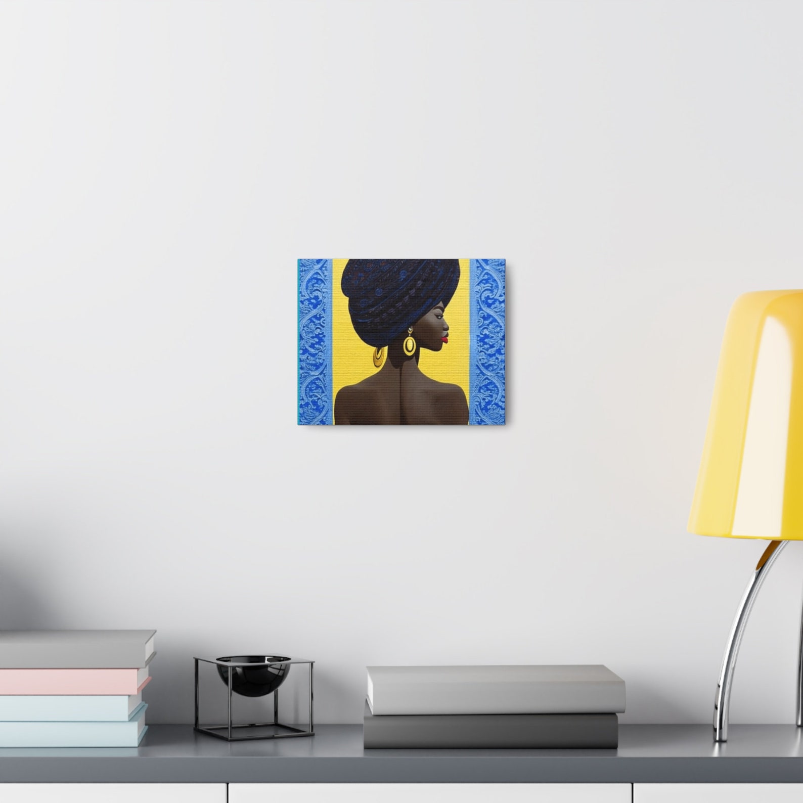 African American Women Digital Art, Black Beauty Back View Art Fashion ...