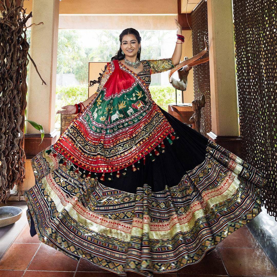Beautiful Navratri Lehenga Choli for Women, Ready to Wear Lehenga ...