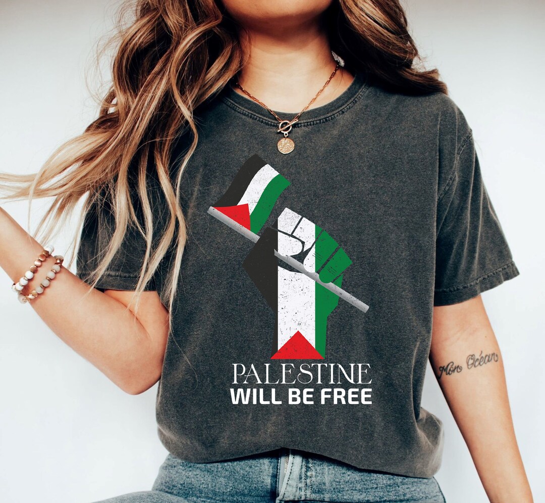 Retro Fist Hand Palestine Flagpalestine Will Be Free - Etsy