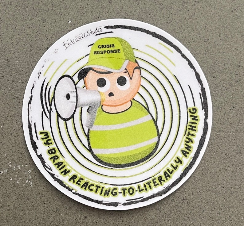 Crisis Mode Sticker - Etsy