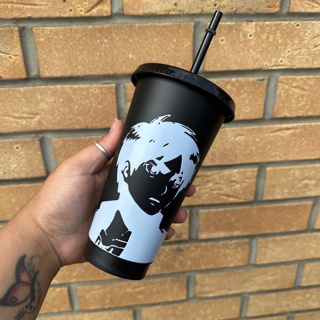 Anime Inspired Cold Cup Anime Gift Manga AOT Levi Ackerman - Etsy.de