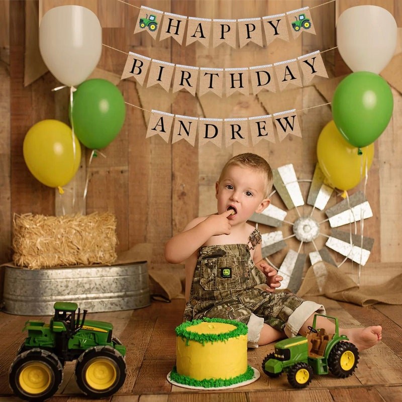 Tractor Banner - Etsy