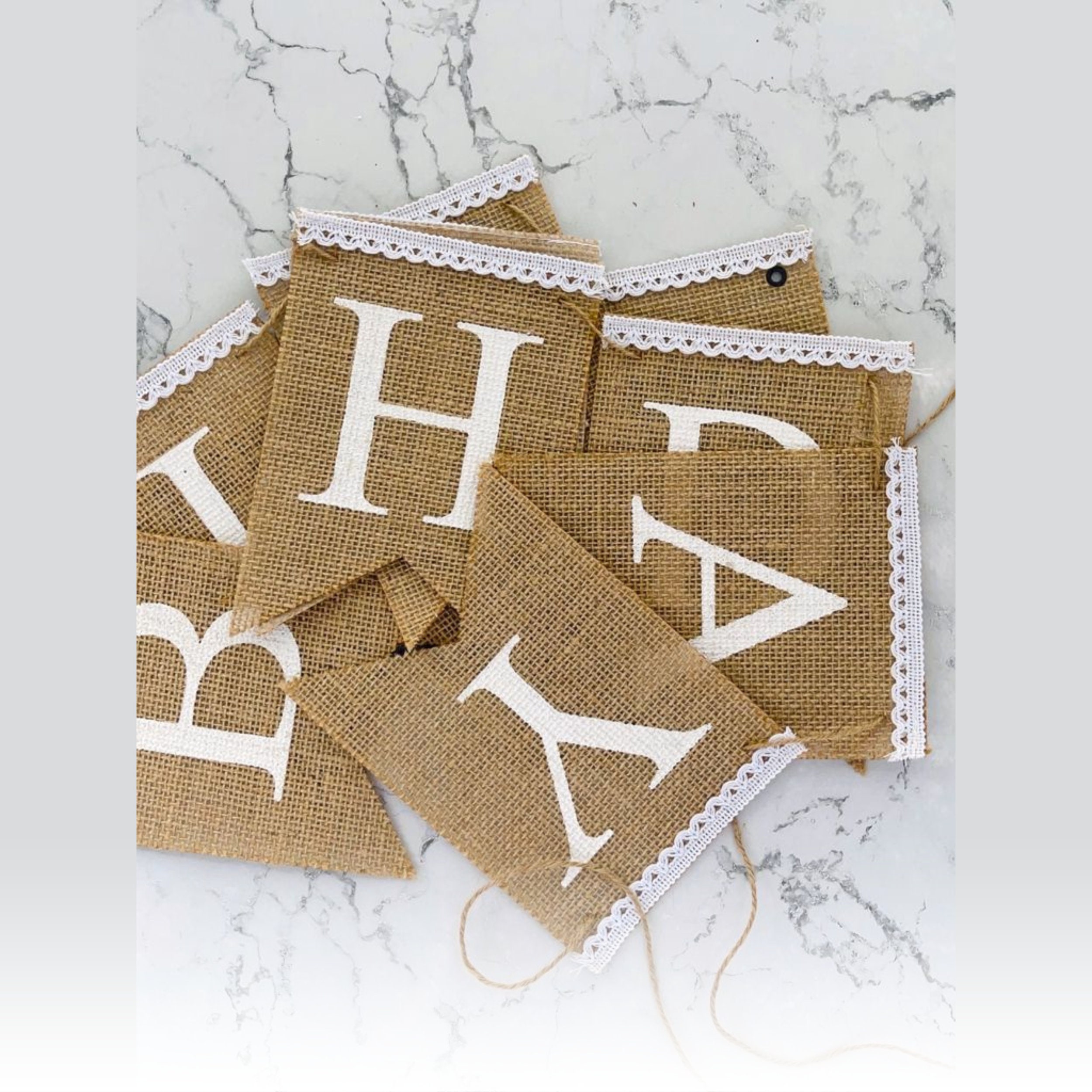 Custom Burlap Banner, Personalized Banner, Design Your Own, Pre ...