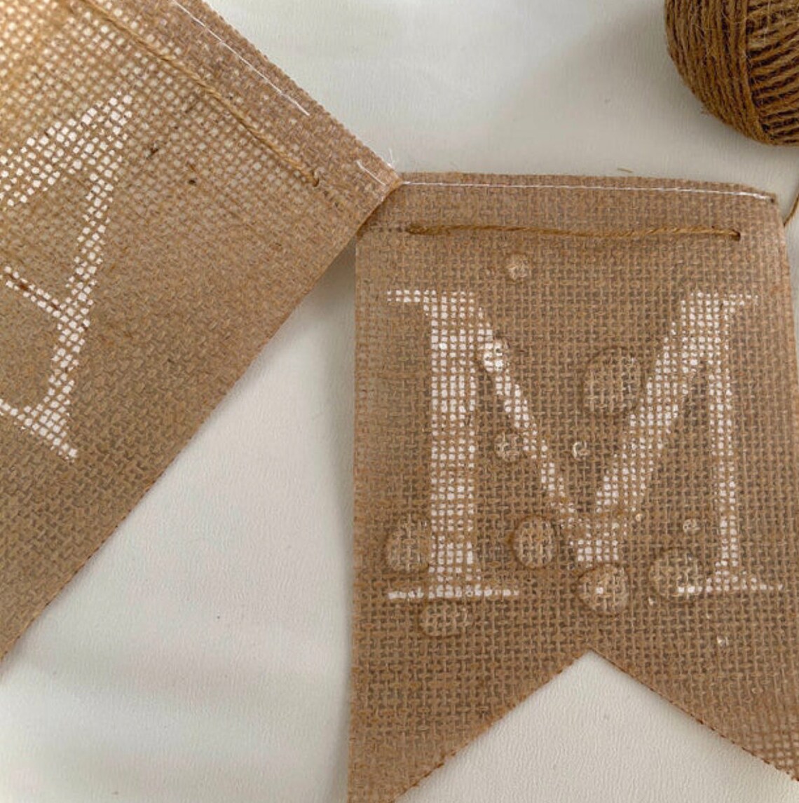 Happy Graduation Bunting Banner, Customized Burlap Pennants, Celebrate ...