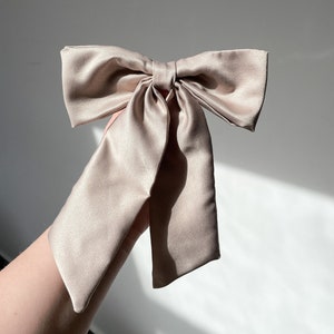 Large Satin Bow | Satin Bows | Hair Accessories - Etsy