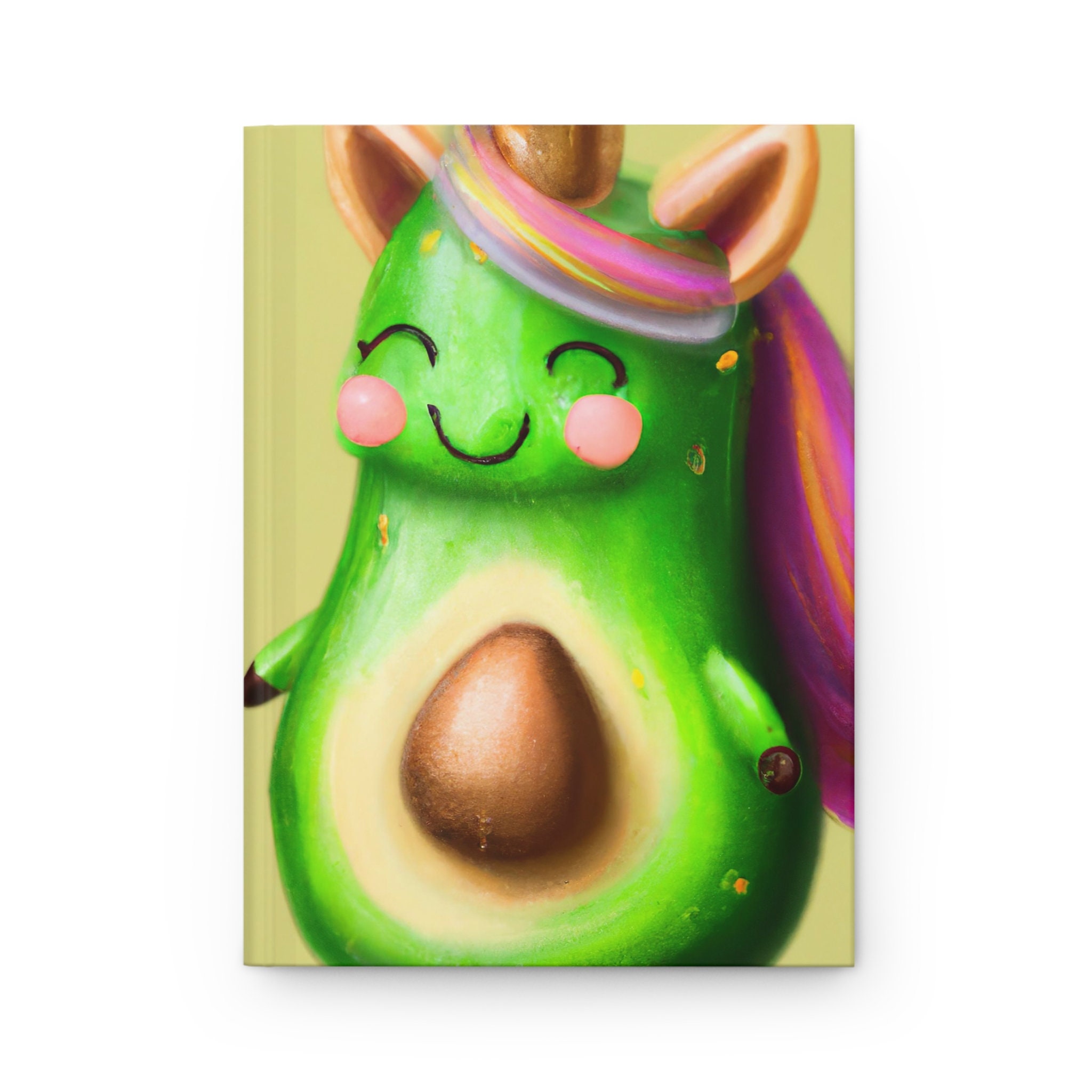 Cute Unicorn Avocado Avocado Journal Avocado Notebook - Etsy