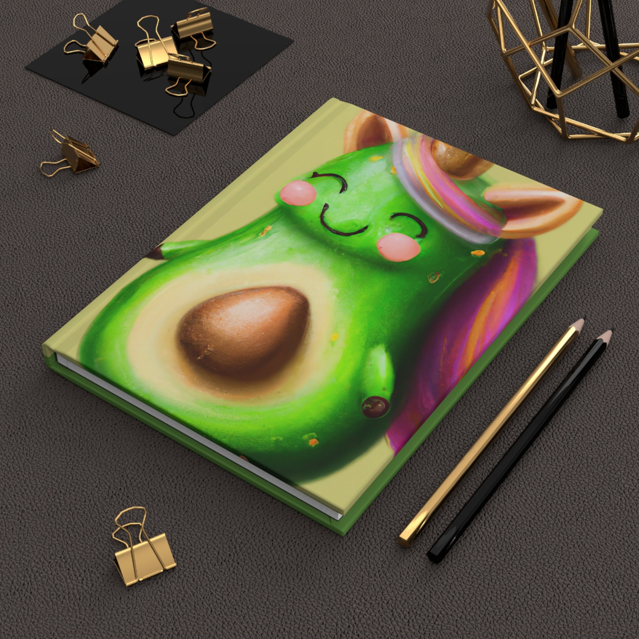 Cute Unicorn Avocado Avocado Journal Avocado Notebook - Etsy