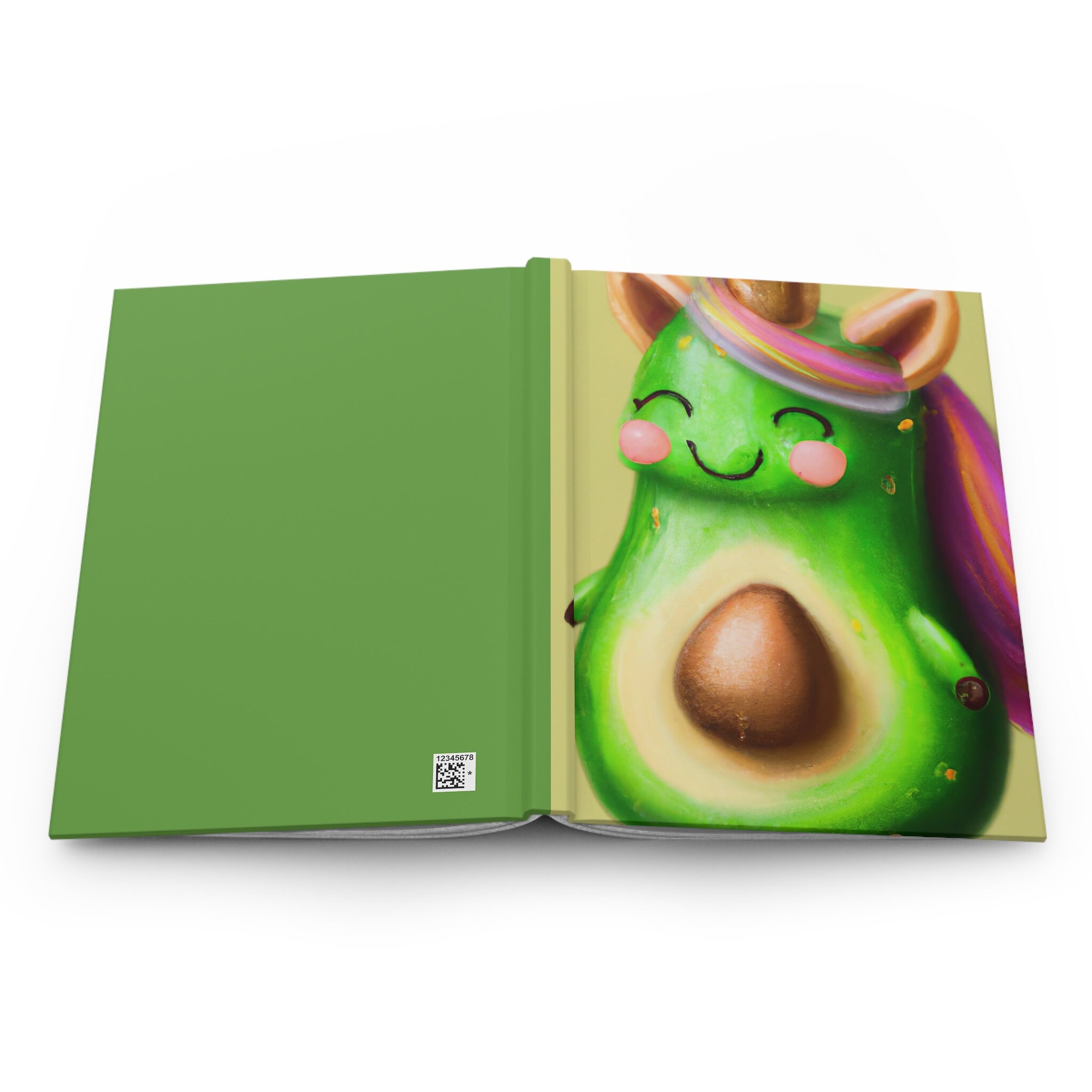 Cute Unicorn Avocado Avocado Journal Avocado Notebook - Etsy